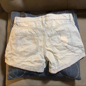 bebe | Shorts | Bebe Mid Rise Denim Boyfriend Short Nwt | Poshmark